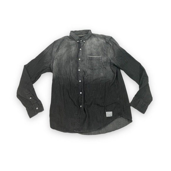 Adam Levine Collection | Shirts | Adam Levin Black Light Wash Denim ...